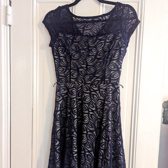 Yellow Star | Dresses | Yellow Star Dress Navy Small Modcloth | Poshmark